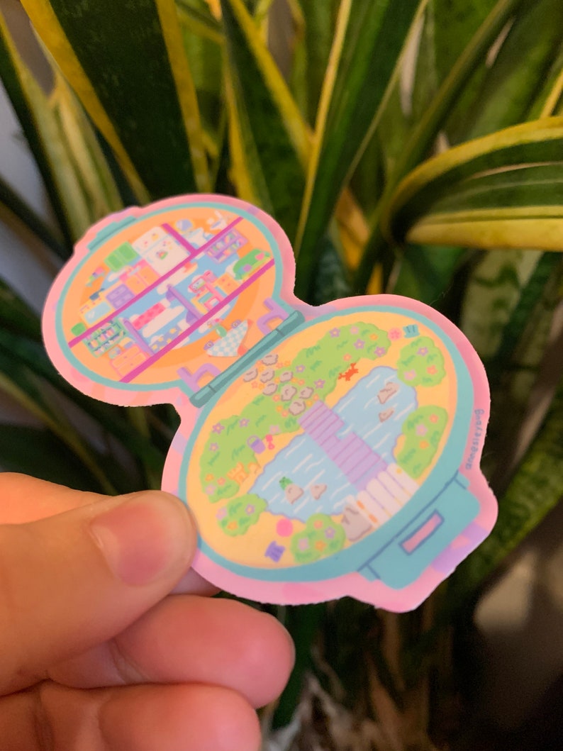 Polly Pocket Vintage Sticker 90s Nostalgia 90s Throwback - Etsy