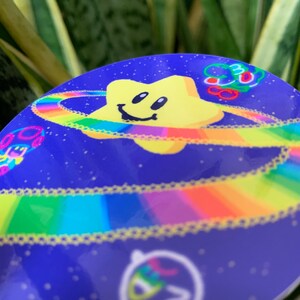 Nintendo 64 Rainbow Road Sticker — Great Gift for Mario Kart Fans — 90s ...