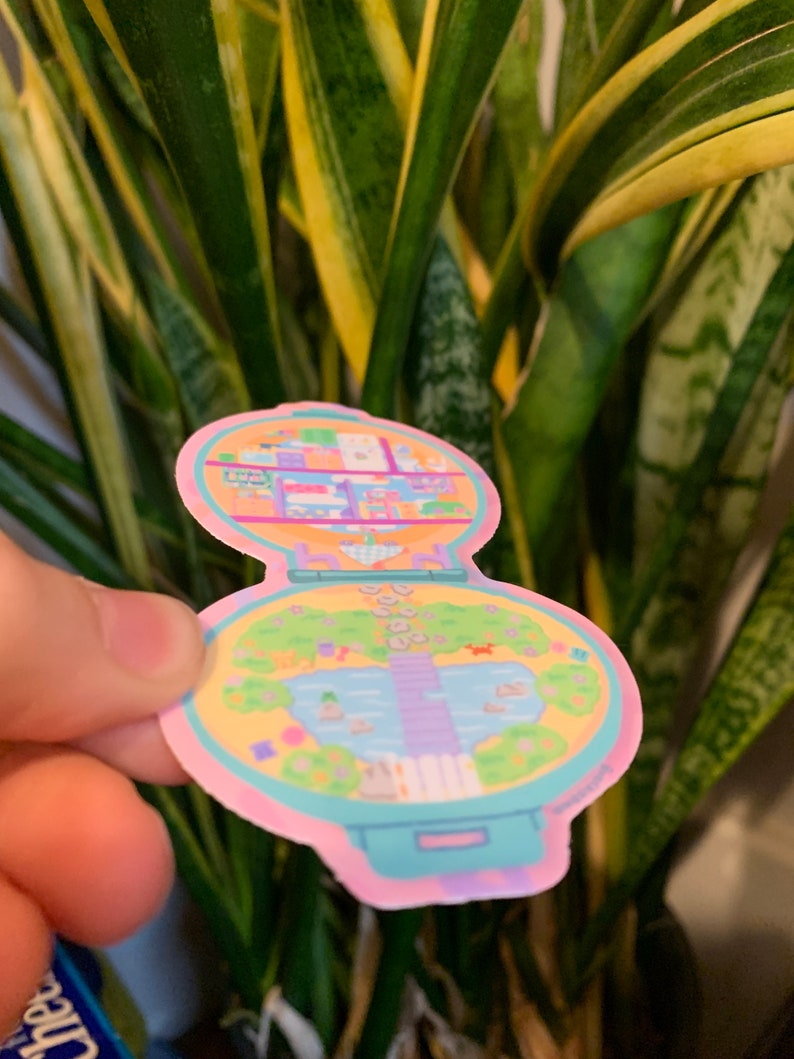 Polly Pocket Vintage Sticker 90s Nostalgia 90s Throwback - Etsy