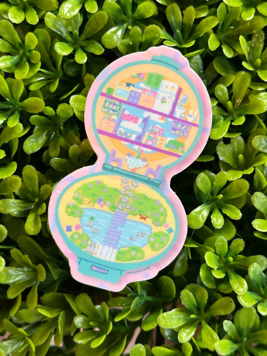 Polly Pocket Vintage Sticker 90s Nostalgia 90s Throwback Sticker 90s ...