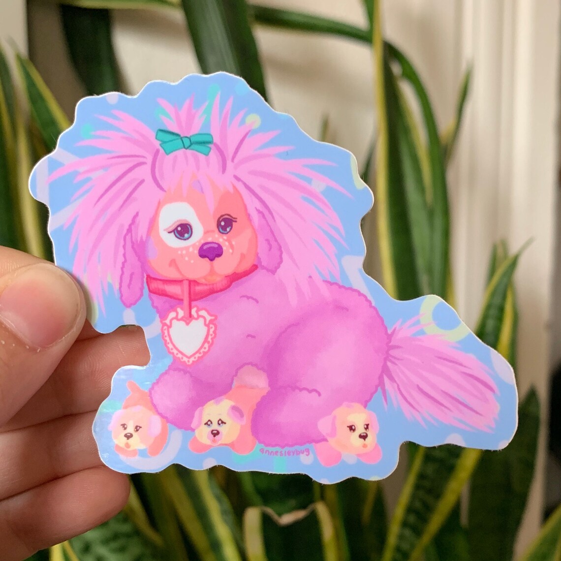 Puppy Surprise Vintage Sticker 90s Nostalgia Gift for - Etsy