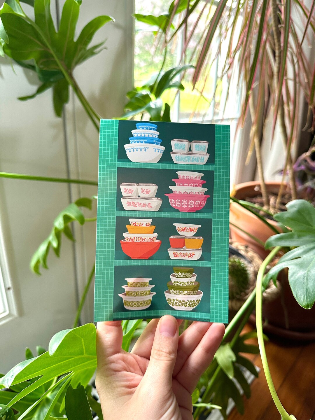 Vintage Pyrex Print — Pyrex Collector Print — antique Store Print ...