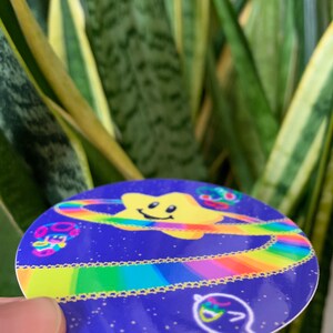 Nintendo 64 Rainbow Road Sticker — Great Gift for Mario Kart Fans — 90s ...