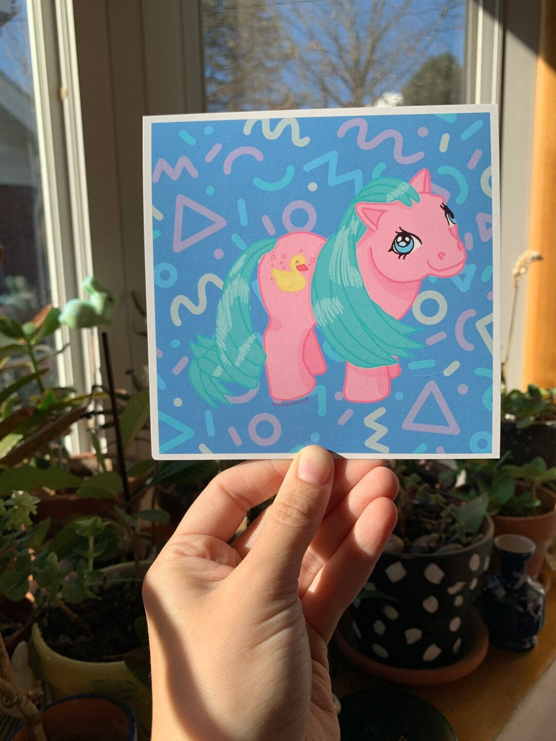 90's Nostalgia Pastel My Little Pony Print — 90s Nostalgia Gift — 90s ...