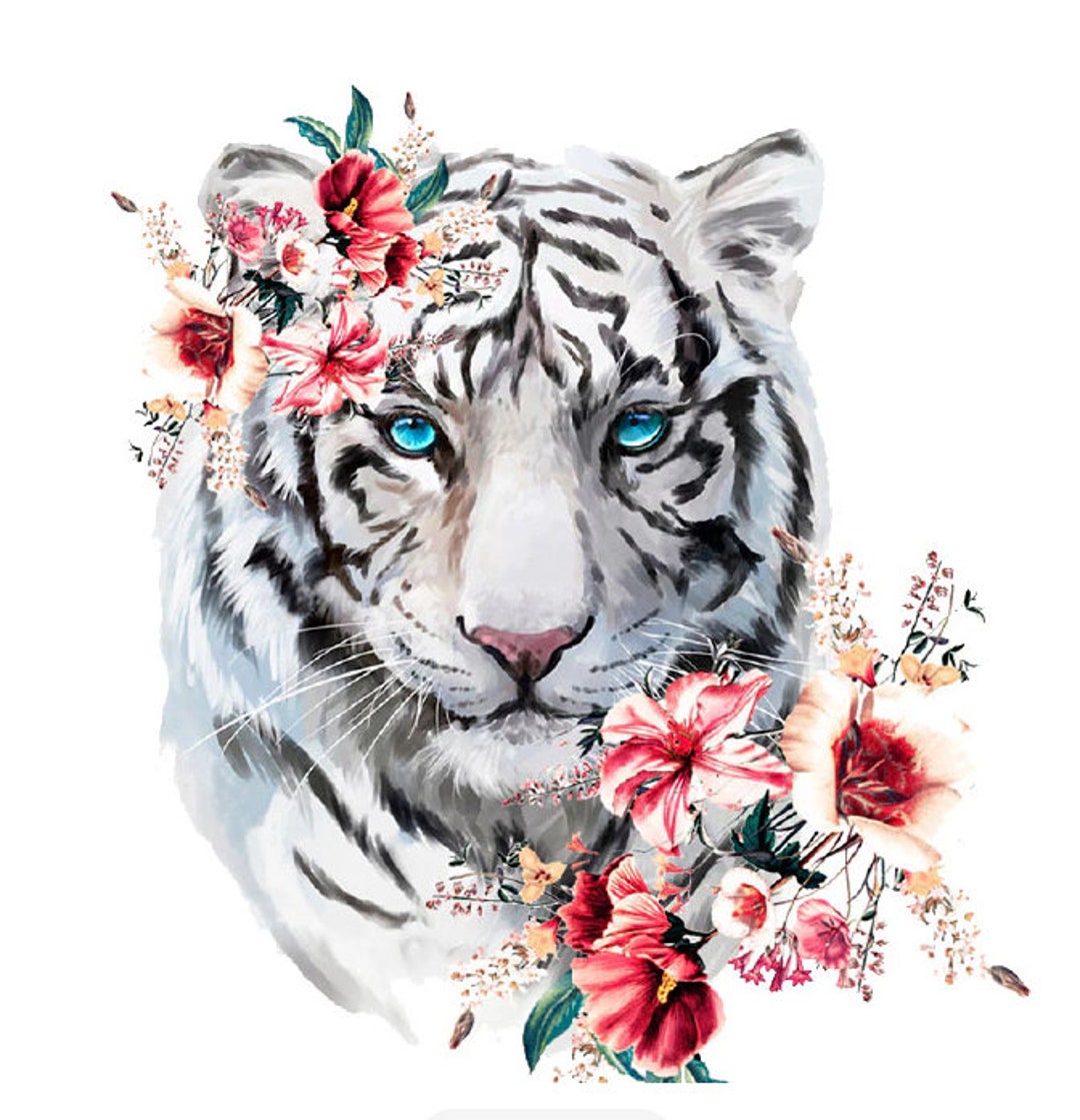 Large Animal Patch Tiger and Bear and Storks - Etsy