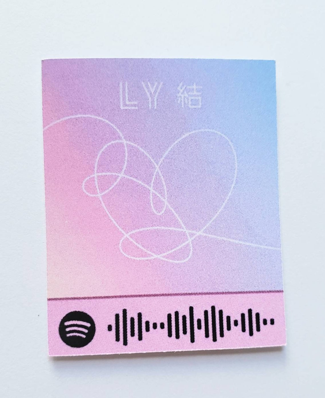 BTS Title Track Spotify Code Stickers - Etsy