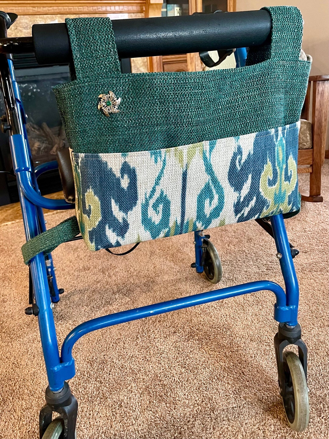 Elegant Walker Bag, Rollator, Mobility Accessory, Gift for Grandma ...