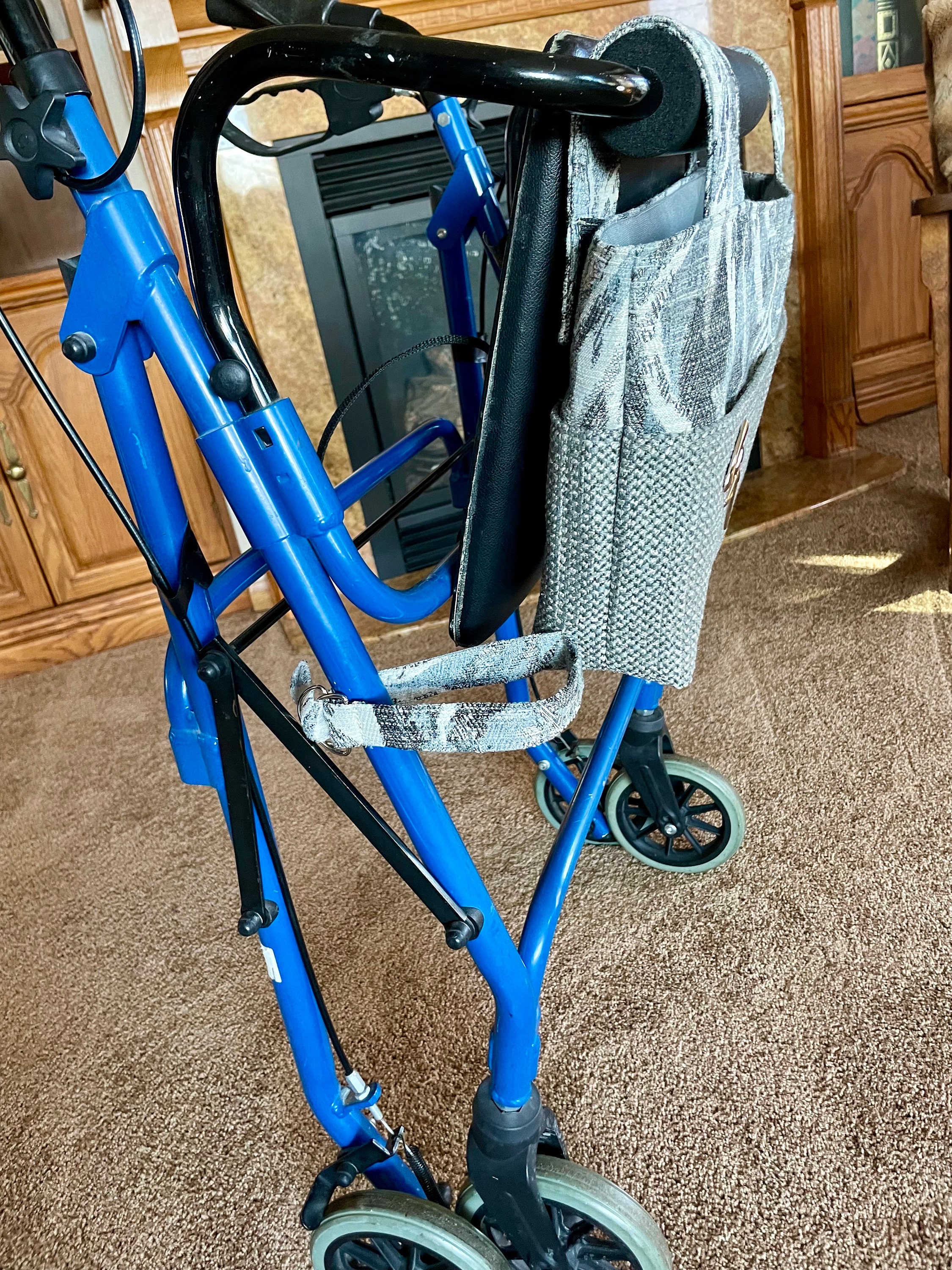 Elegant Walker Bag, Rollator, Mobility Accessory, Gift for Grandma ...