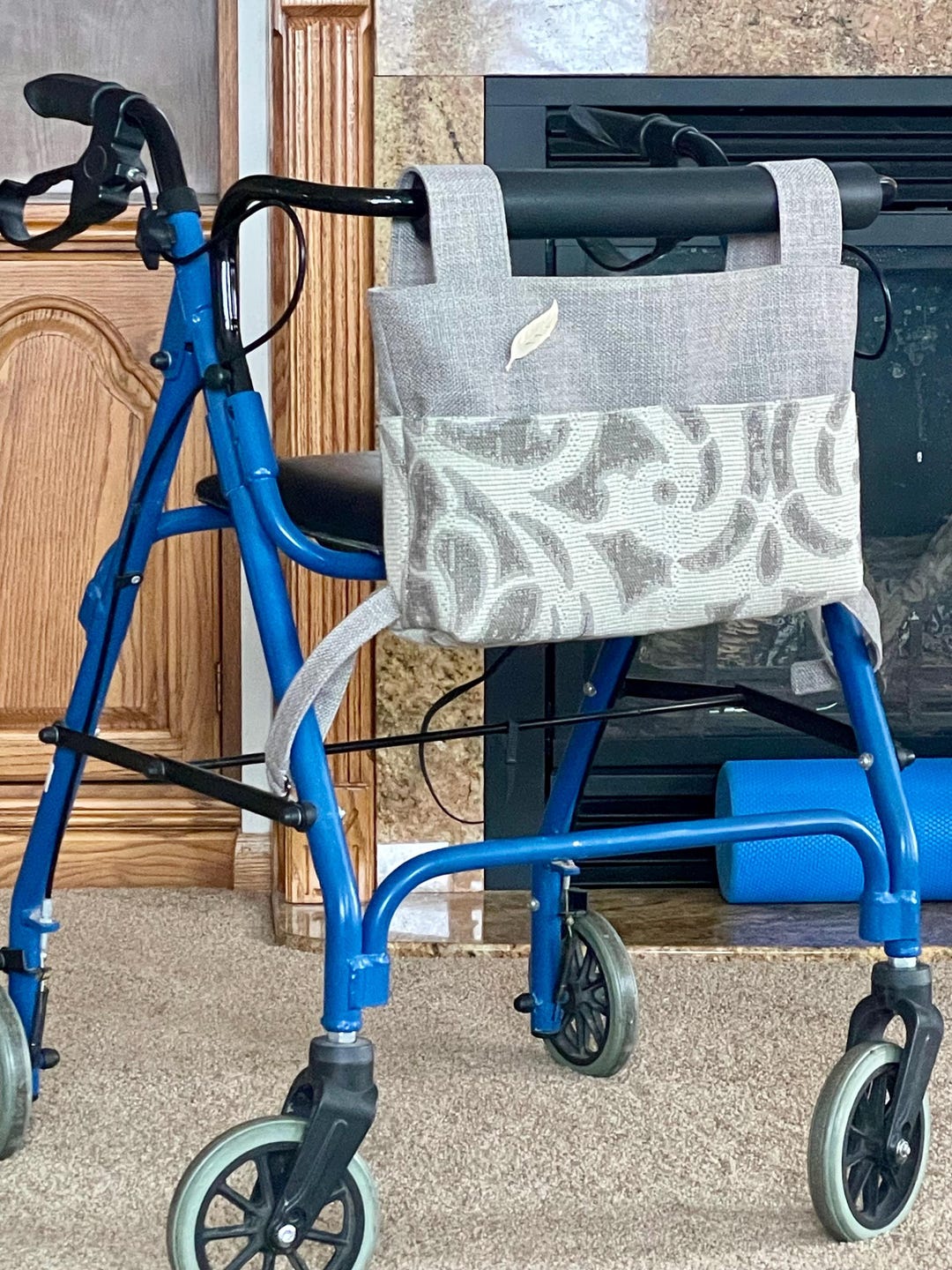 Elegant Walker Bag, Rollator, Mobility Accessory, Gift for Grandma ...