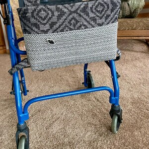 Elegant Walker Bag, Rollator, Mobility Accessory, Gift for Grandma ...