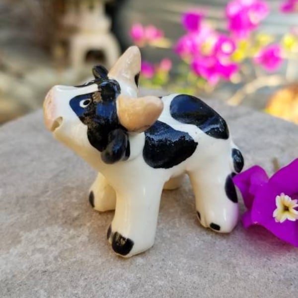 Cow Figurine - Etsy