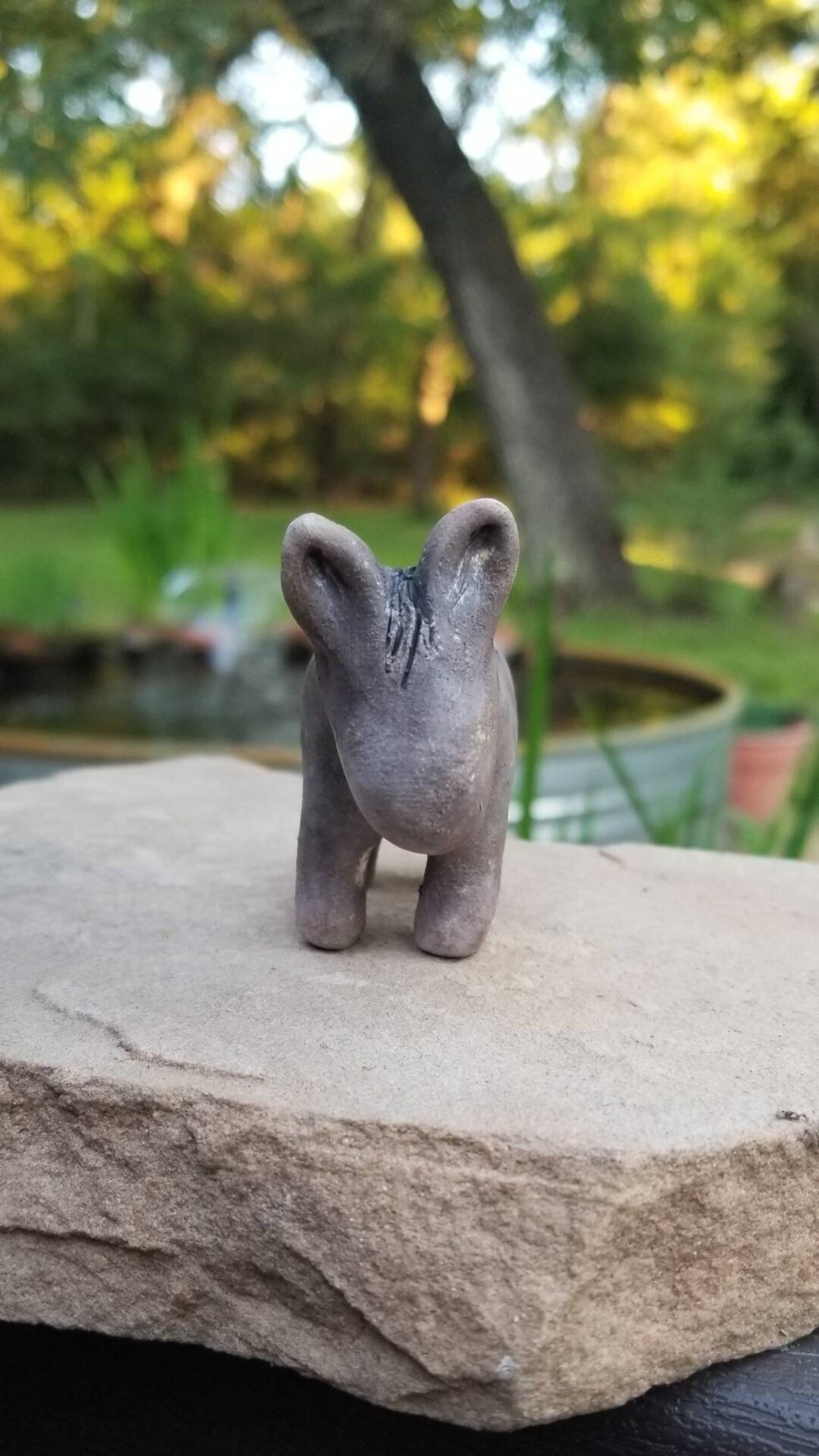 Gray Raku, donkey by Ceranic Artist, Ruth Apter - Etsy