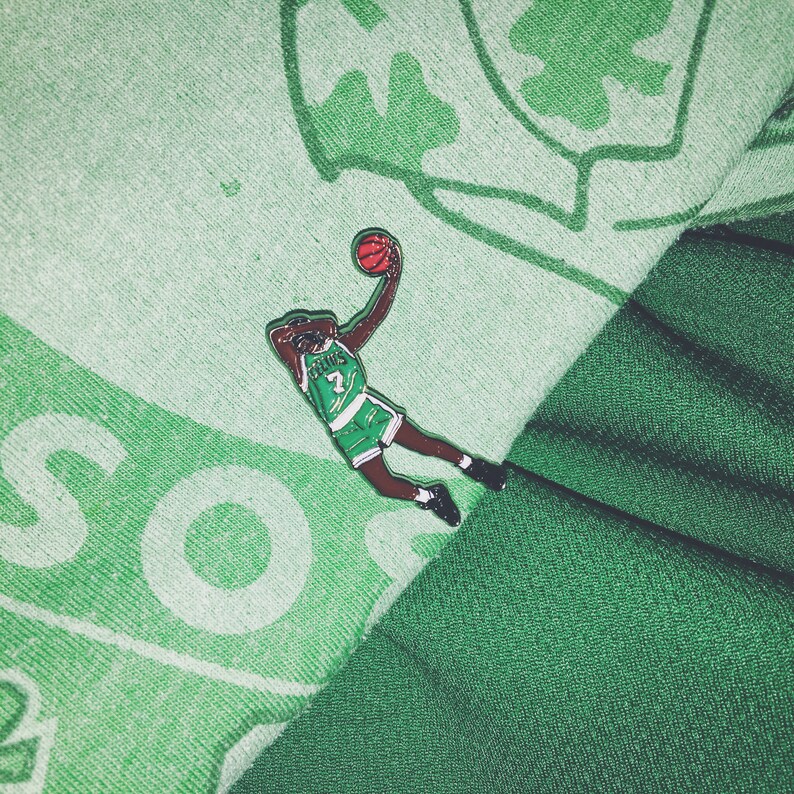 Boston Celtics Dee Brown Dunk Enamel Pin - Etsy