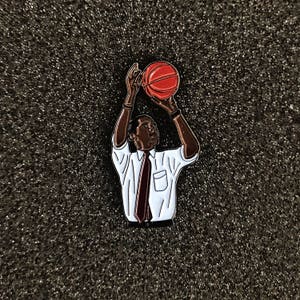 Obama Hope & Hoops Enamel Pin - Etsy