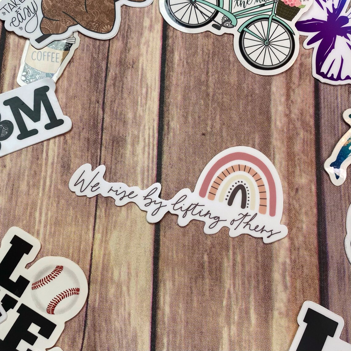 Large Rise Vinyl Sticker (WATERPROOF), Inspiration, Lift Others ...