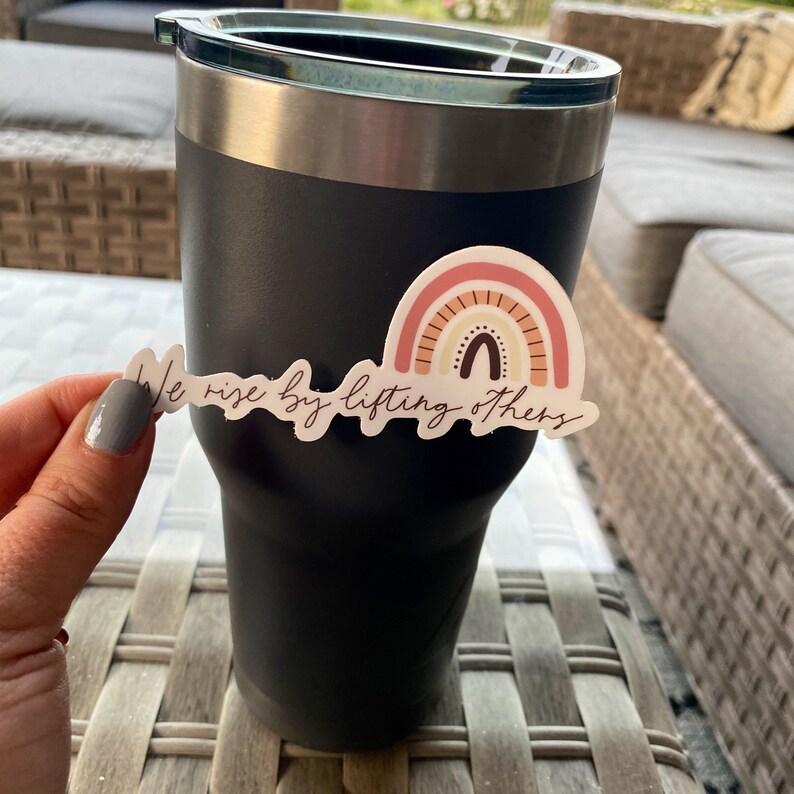 Large Rise Vinyl Sticker (WATERPROOF), Inspiration, Lift Others ...