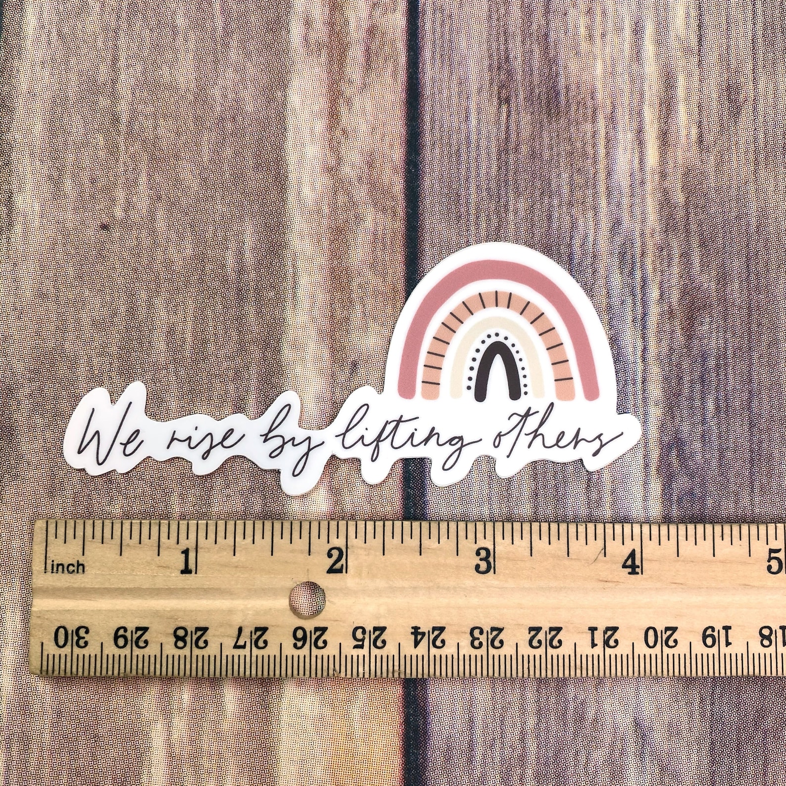 Large Rise Vinyl Sticker WATERPROOF Inspiration Lift - Etsy