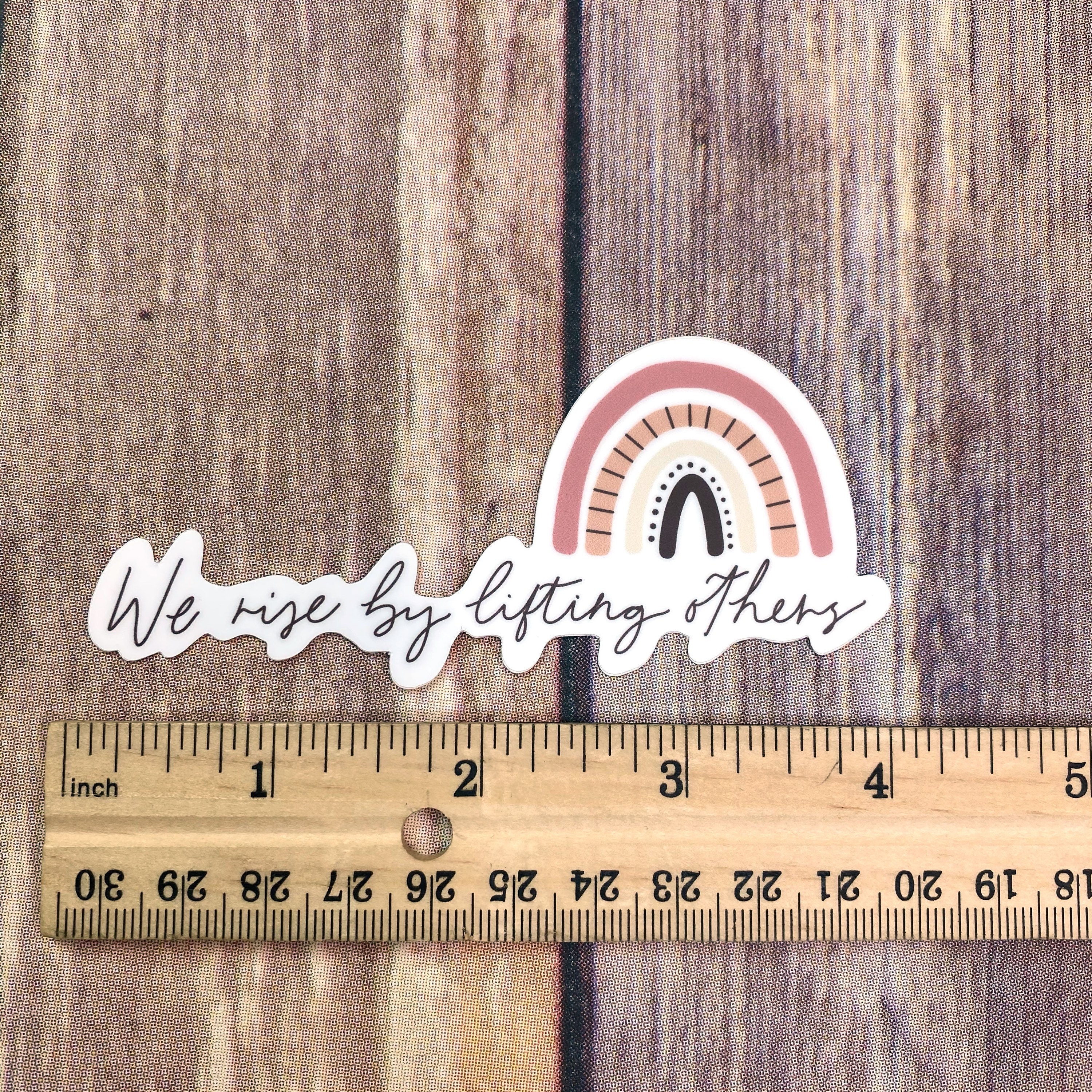 Large Rise Vinyl Sticker (WATERPROOF), Inspiration, Lift Others ...