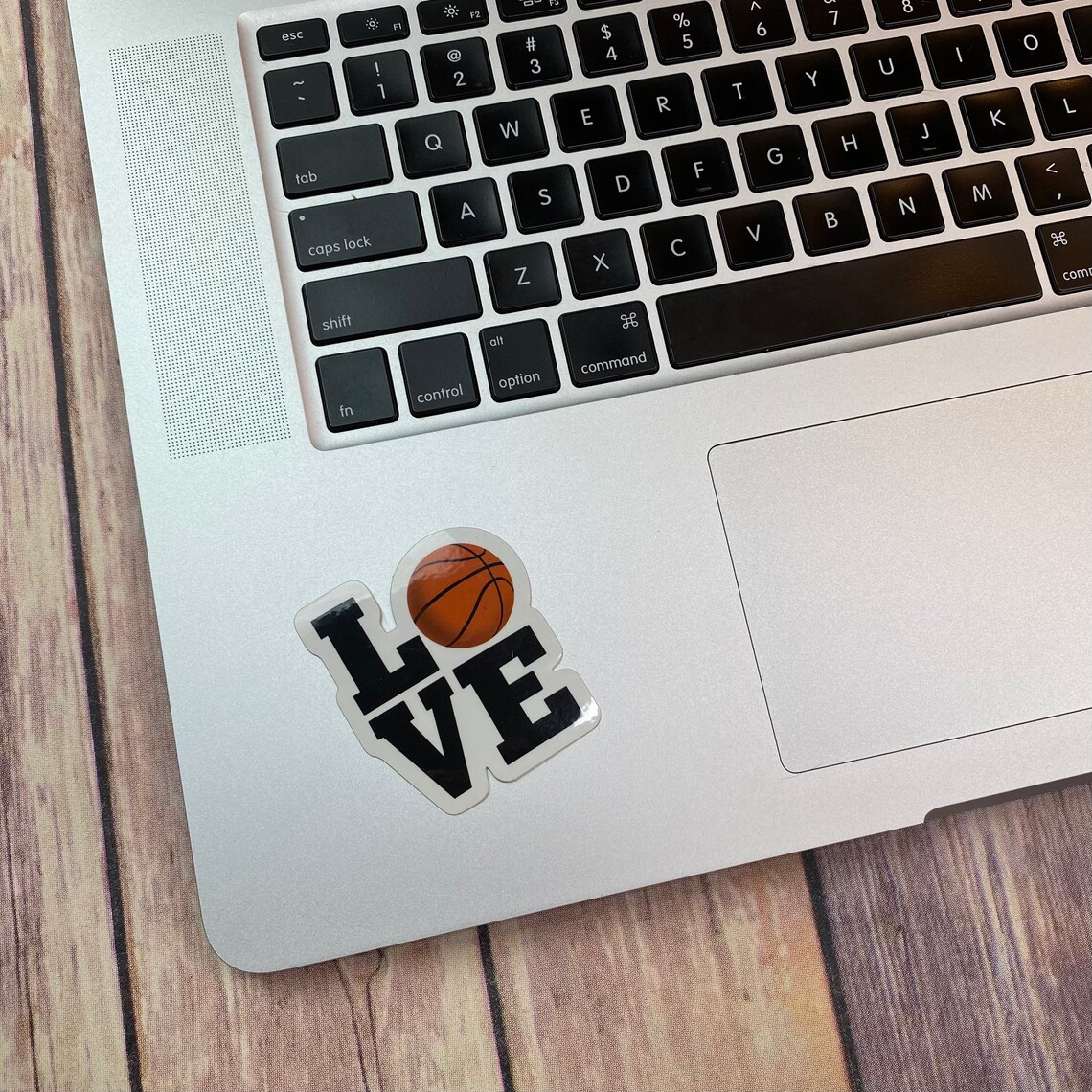 LOVE Basketball Vinyl Sticker (WATERPROOF) - Etsy