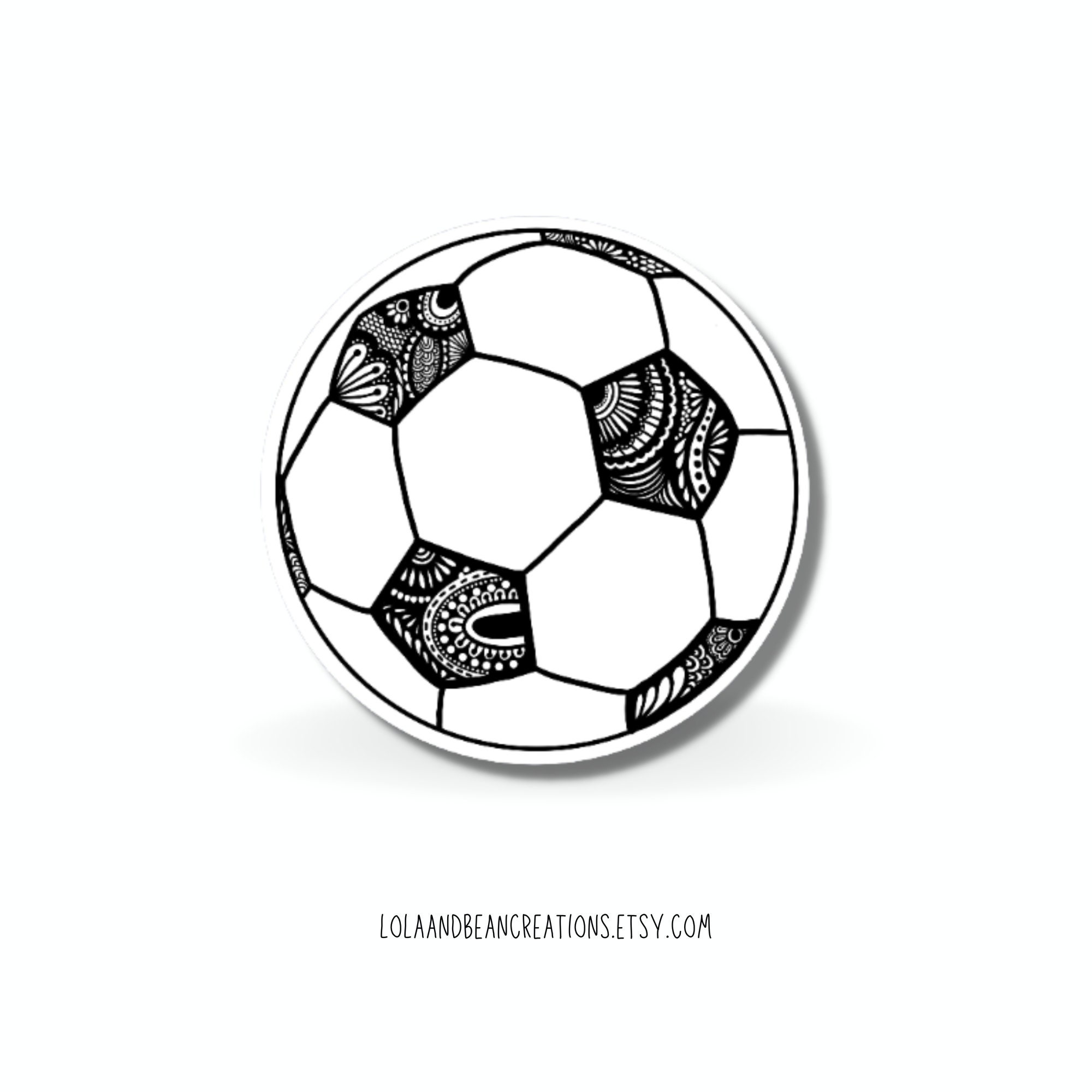 Soccer Vinyl Sticker WATERPROOF Sports Soccer Sticker - Etsy