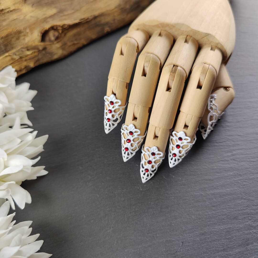 Claw Set mistress of the Blood Claws, Finger Tips, Nail Jewelry, Finger ...