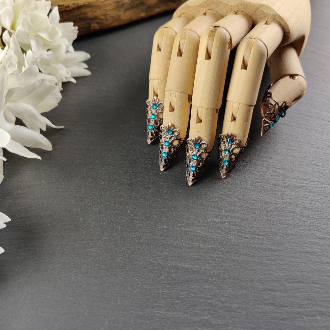 Claw Set duchess of the Glacier Claws, Finger Tips, Nail Jewelry ...