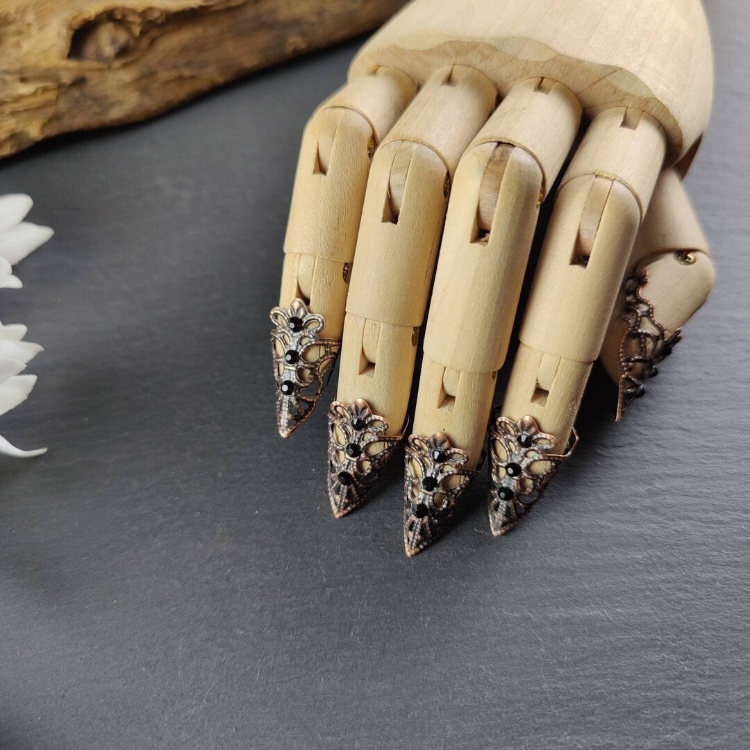 Claw Set duchess of Darkness Claws, Finger Tips, Nail Jewelry, Finger ...