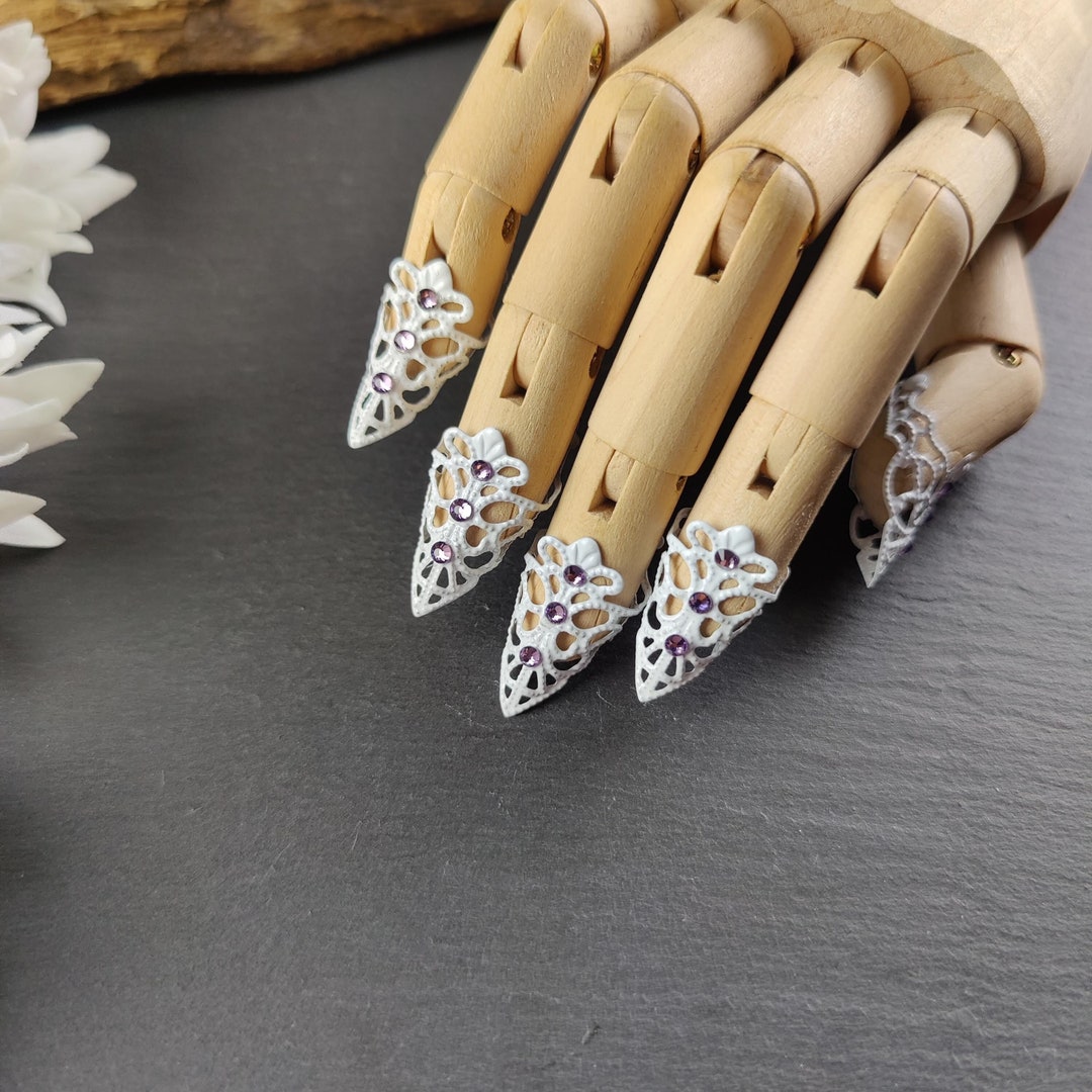 Claw Set mistress of Opulence Claws, Finger Tips, Nail Jewelry, Finger ...