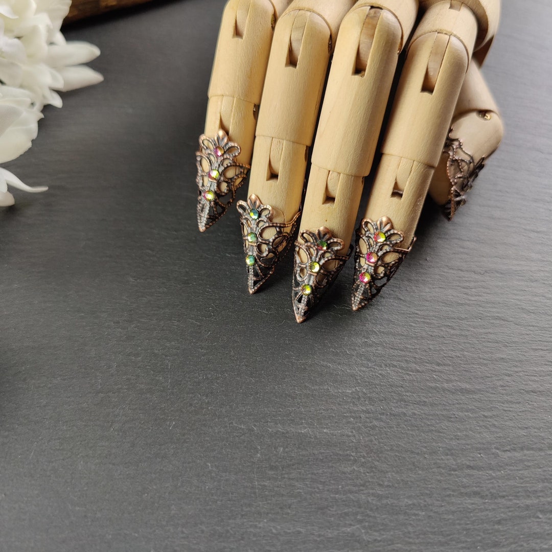 Claw Set duchess of the Rainbow Claws, Finger Tips, Nail Jewelry ...