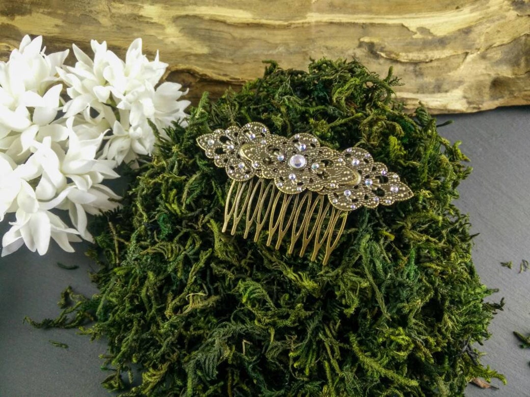 Hair Comb "little Princess of the Clouds" ~ for Bridal Hairstyle ...