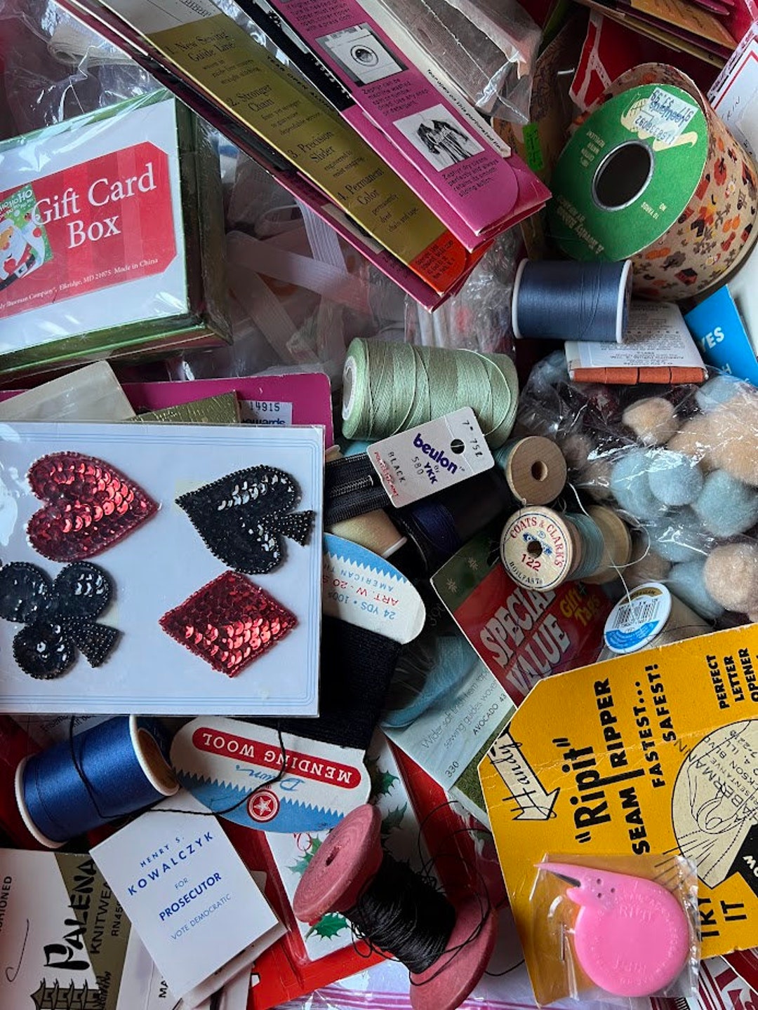 Small Flat Rate Priority Box Vintage Crafting Supplies, Chosen at ...