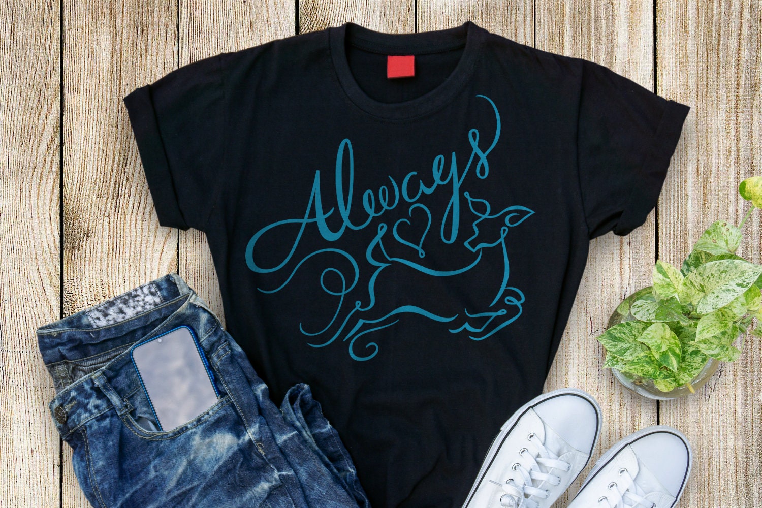 Always Doe SVG File Cutting Template | Etsy