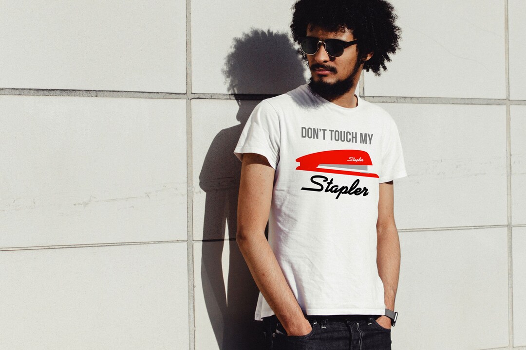 Don't Touch My Stapler SVG File - Etsy
