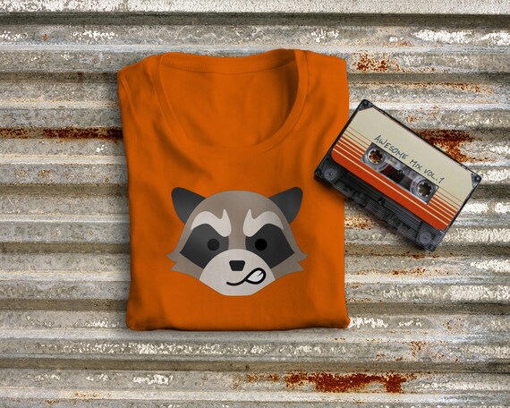 Feisty Raccoon SVG File Cutting Template | Etsy