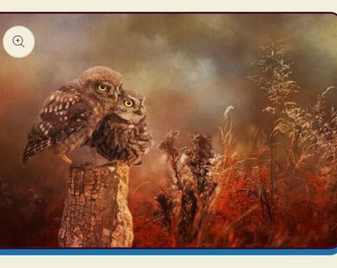 ACW-007 FEEDING TIME at the Barn Quilt Panel, Focus on Fabric, Panel ...