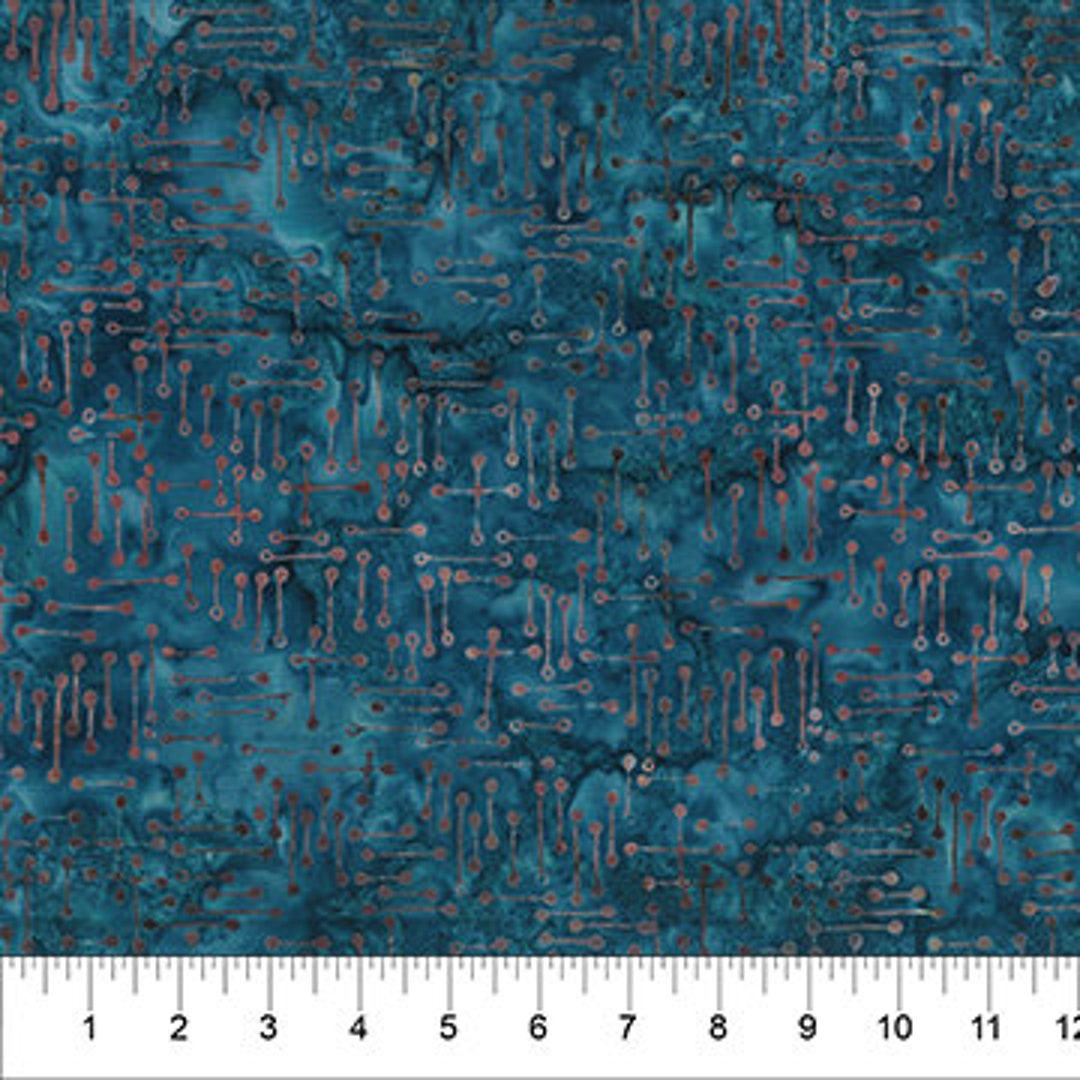 80734-44 DECODE THIS! BATIK Quilt Fabric, Banyan Batiks, Fabric by the ...