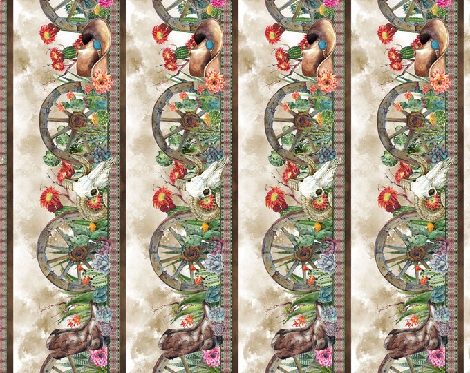 IBFSOU2SOU-1 SOUTHWEST BORDER PRINT Quilt Fabric in the - Etsy