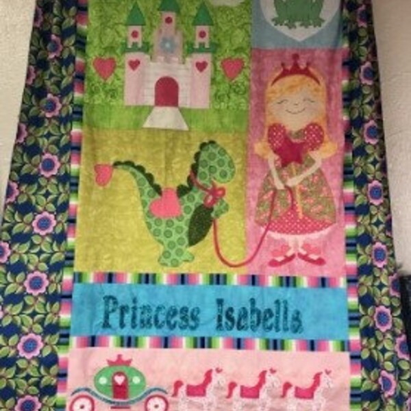 Princess Quilt - Etsy