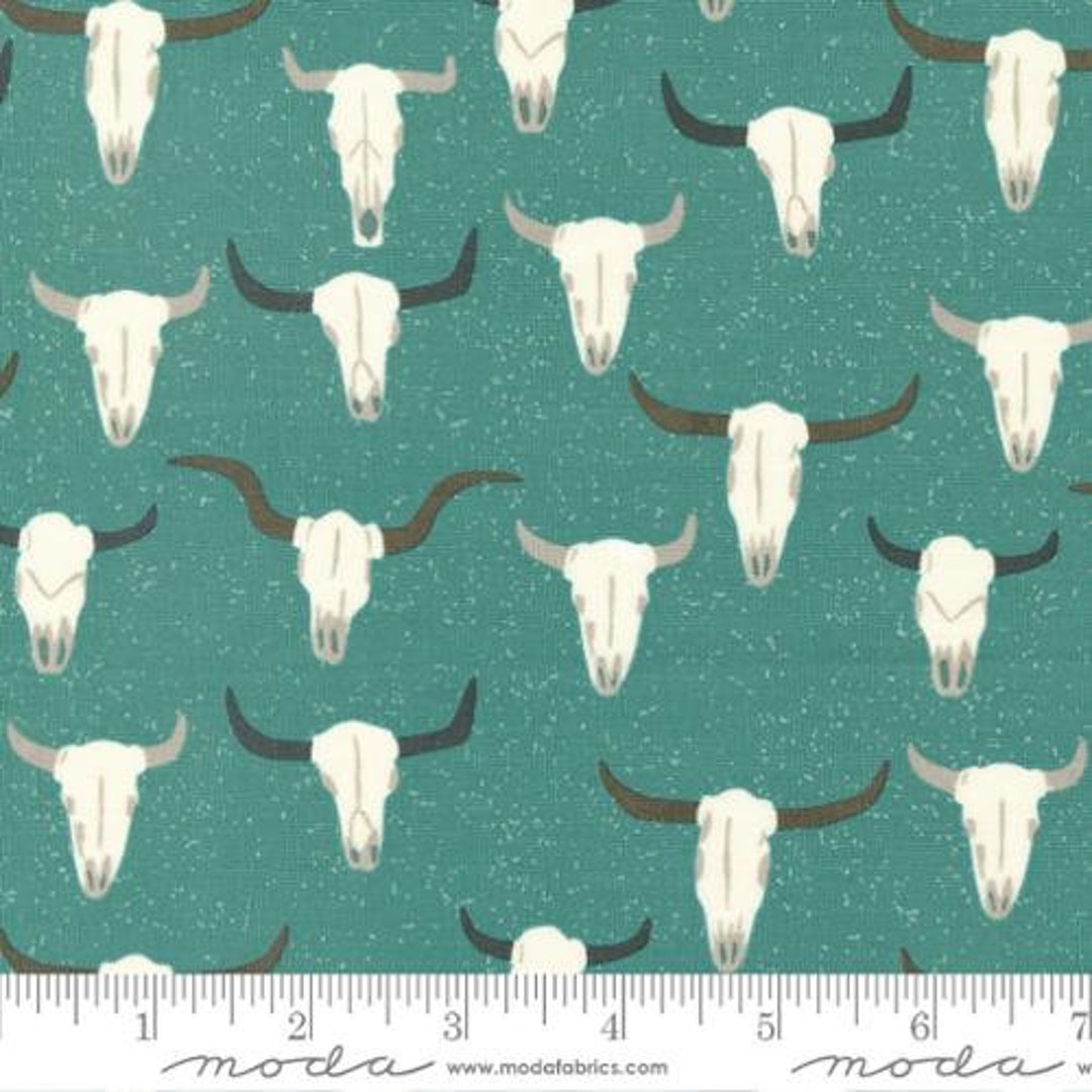 20863-19 PONDEROSA LONGHORN SKULLS Quilt Fabric, Moda Fabrics, Fabric ...