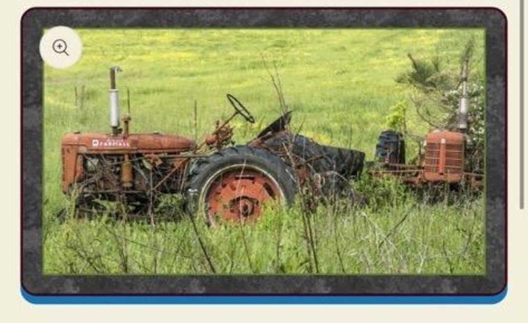 FAR-021 - VINTAGE FIELD Tractor Quilt Panel, Focus on Fabric, Panel ...