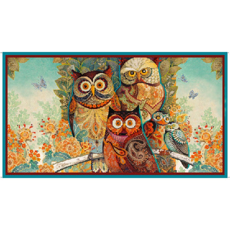 Owl Quilt Panels - Etsy