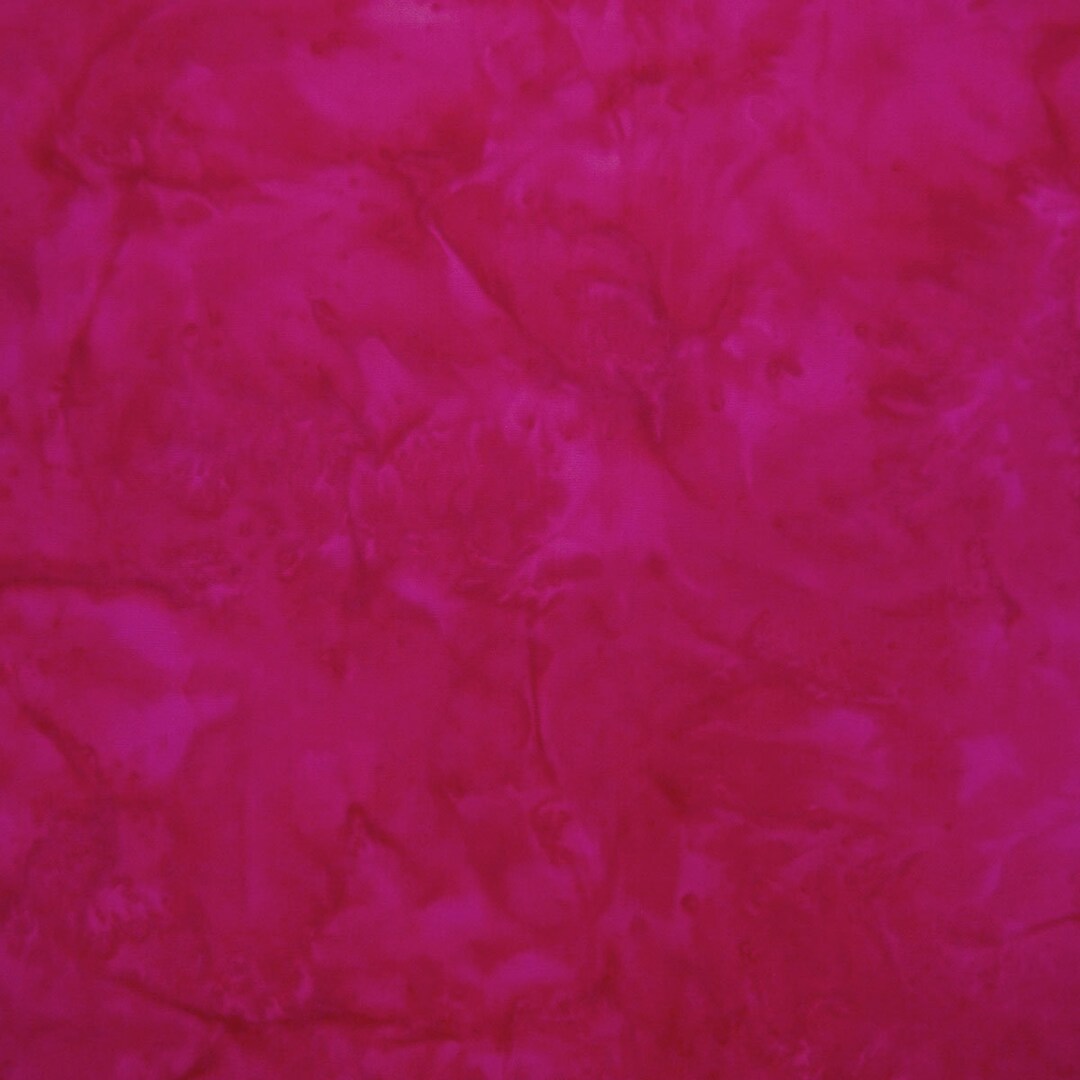 WT-10-4036 PINK BLUSH (hot Pink) Batik Quilt Fabric, Batik by Mirah ...
