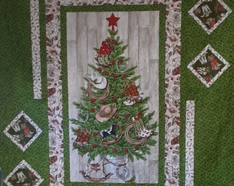 Howdy Christmas Fabric - Etsy