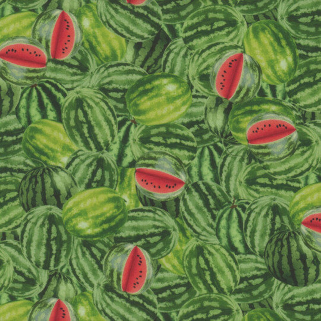 CD1921 - WATERMELON PARTY QUILT Fabric, Timeless Treasures, Fabric by ...