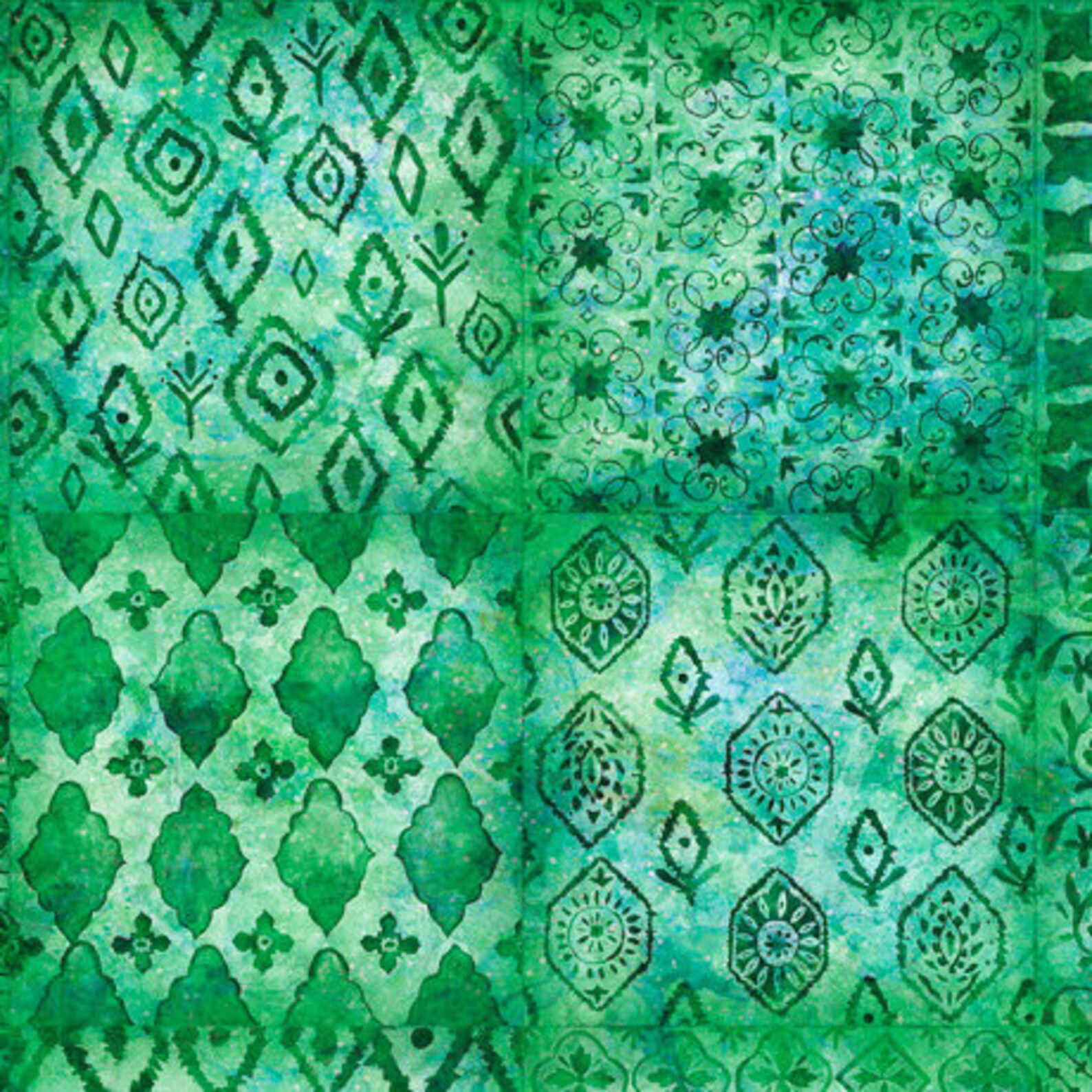 SOIREE TRIANGLE TWIST Quilt Kit Original Quilting Treasures | Etsy