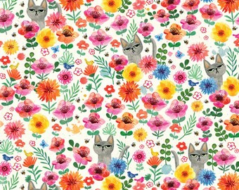 Cattitude Fabric - Etsy