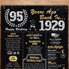 50th Birthday Photo Poster, Back in 1974 Poster, 1974 Fun Facts, 50th ...
