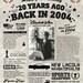Personalized 2004 Birthday Poster, Back in 2004, 20th Birthday Poster ...