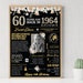 CANADA 1964 Sign Board, 60th Birthday Poster, Back in 1964 Poster ...