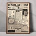 1964 Sign Board Personalized 60th Birthday Poster Back in - Etsy